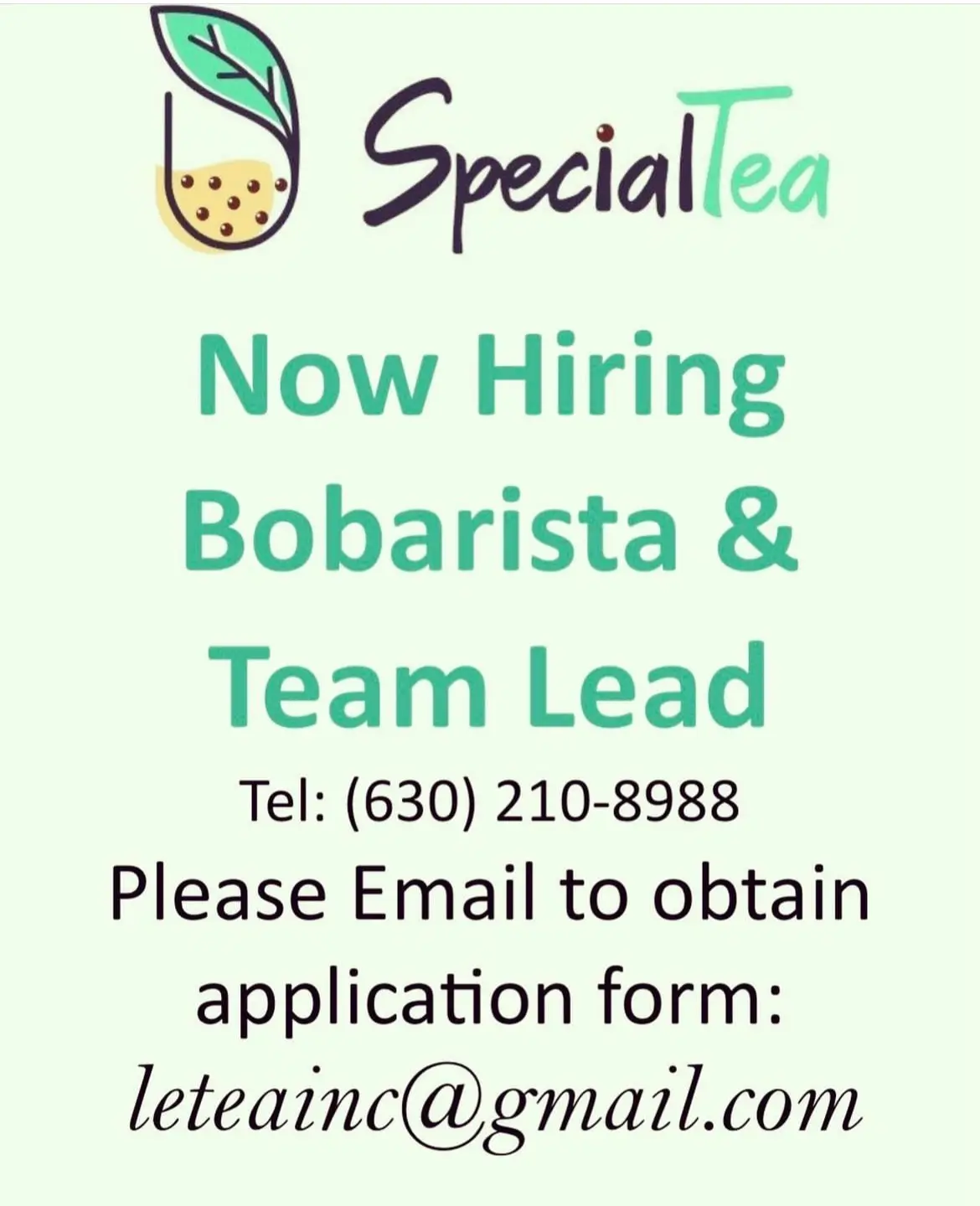 SpecialTea｜Online Order｜Naperville｜IL